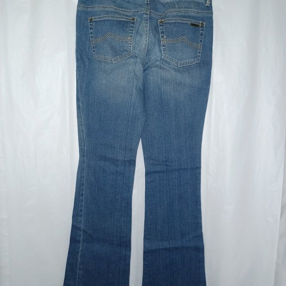 Michael Kors | Jeans | Michael Kors Womens Mid Rise Flare Leg Blue ...
